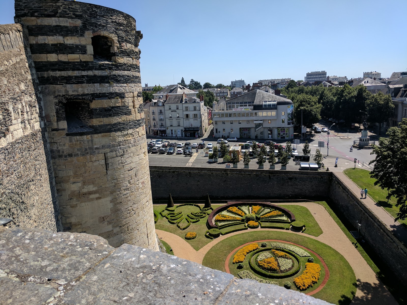 Chateau de Angers France in 360 Degrees