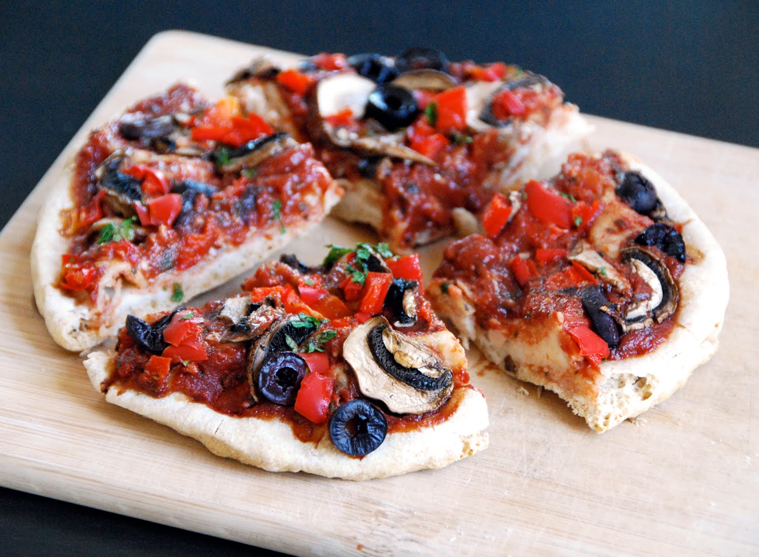 My Journey: Recipe - Personal Pan Pita Pizza