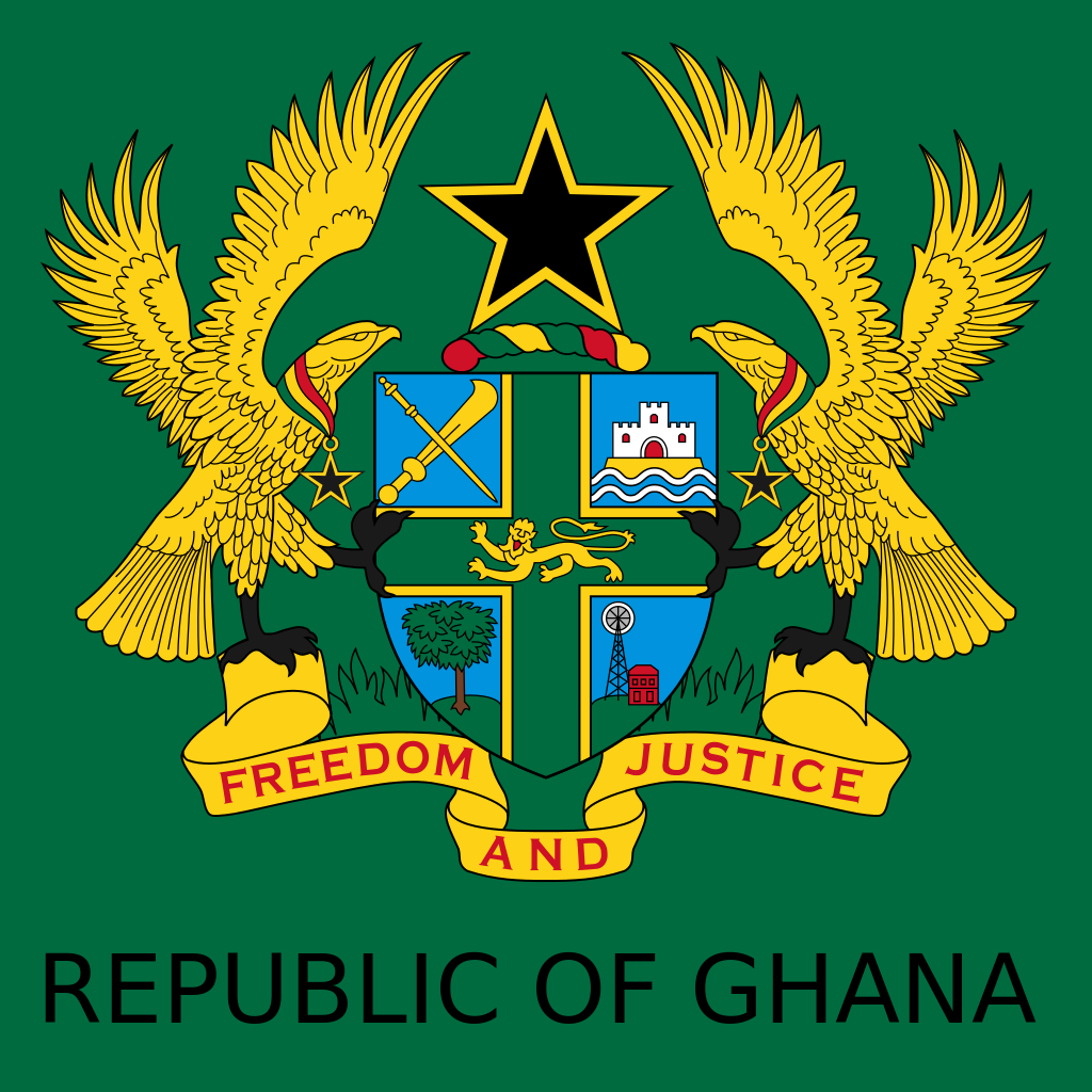 Heraldry,Art & Life: GHANA - ART with National Symbolism