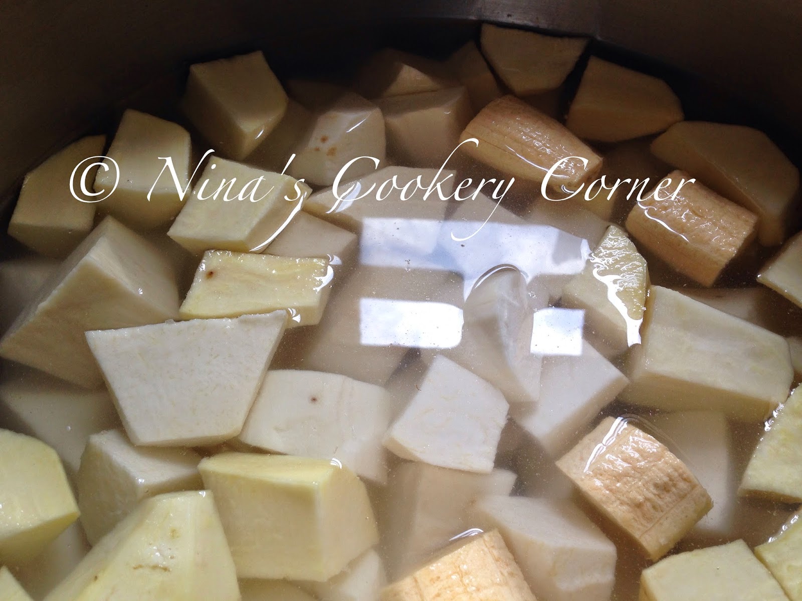 Nina's Cookery Corner: Ebeh (Root Vegetable Soup)