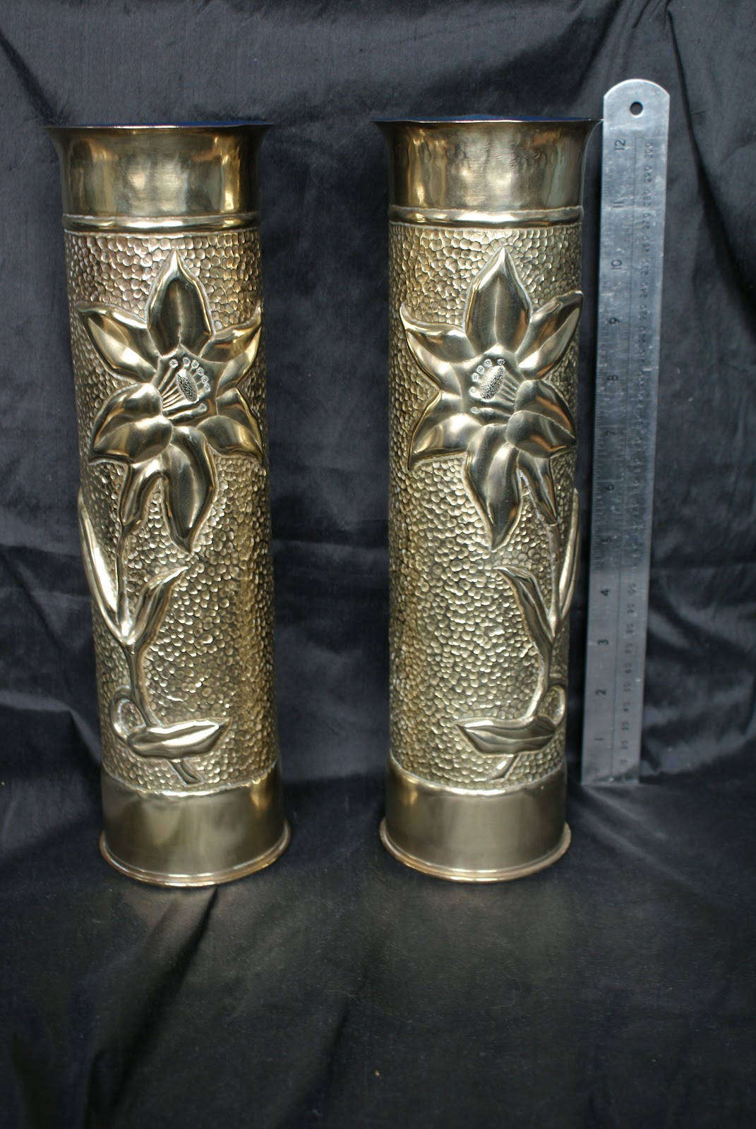 Trench Art: Turning Swords into Ploughshares: Shell casings of the week ...