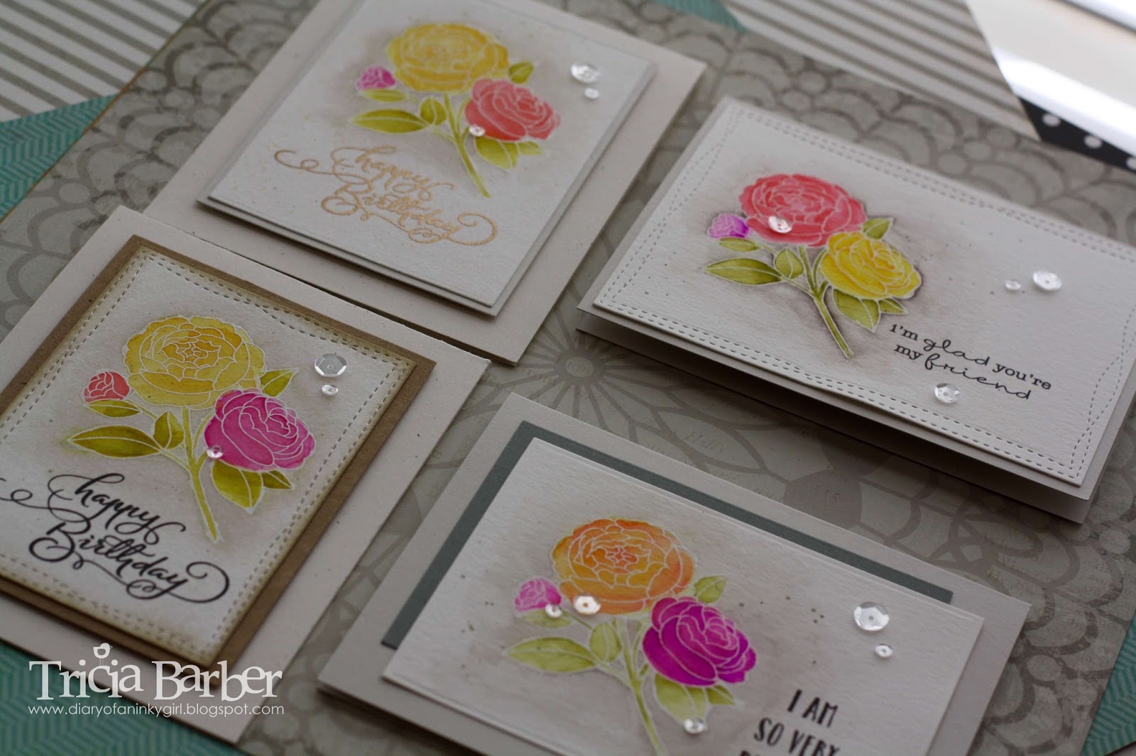 Diary of an Inky Girl…: Color Throwdown Challenge 398