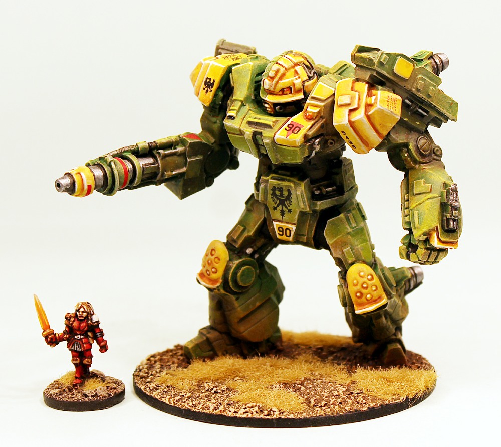 DROPSHIP HORIZON: Giant Mecha released in 15mm scale at The Ion Age