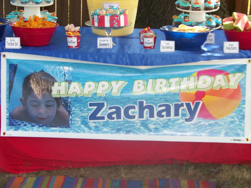 Pool Birthday Party