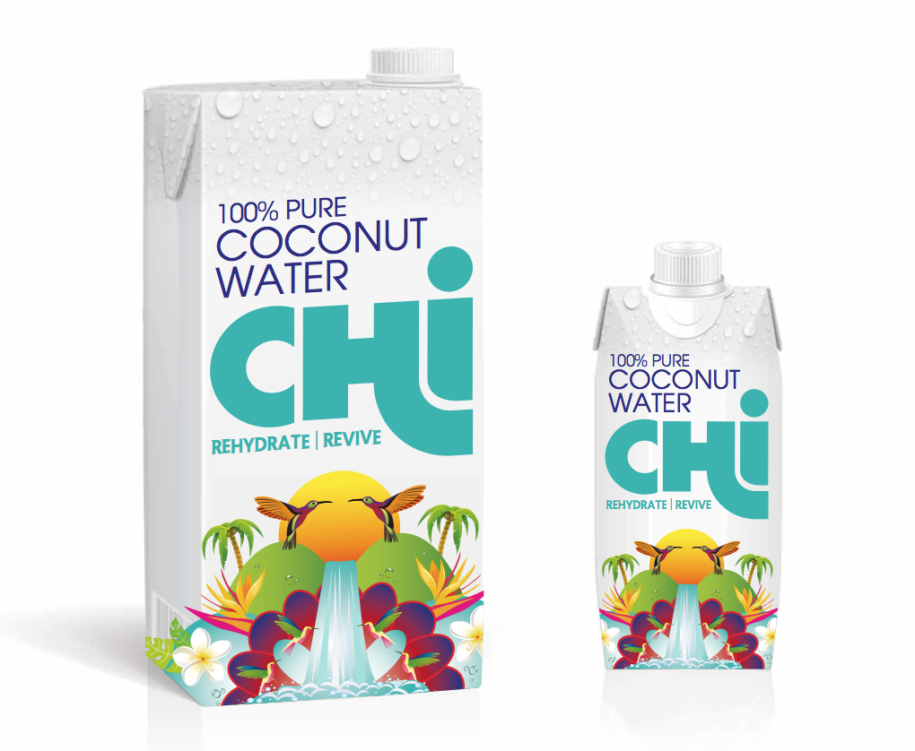 CHI 100% Pure and Natural Coconut Water