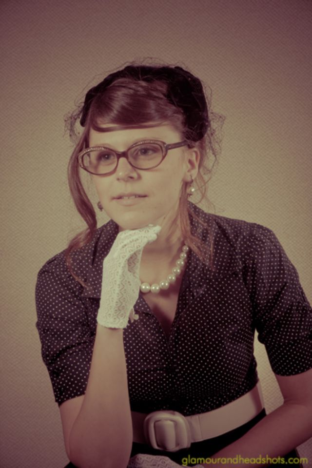 Glamour & Headshots: Photographer Recreates Ridiculous Retro-Inspired ...