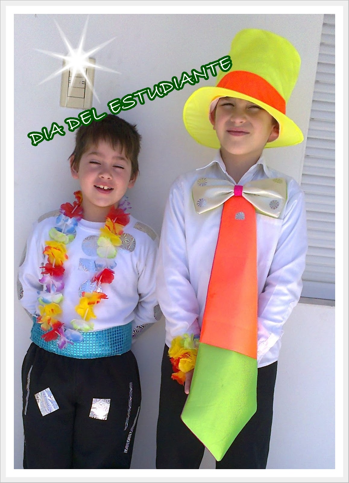 DISFRAZ PARA EL DÍA DEL ESTUDIANTE - ARTE DE RECREAR