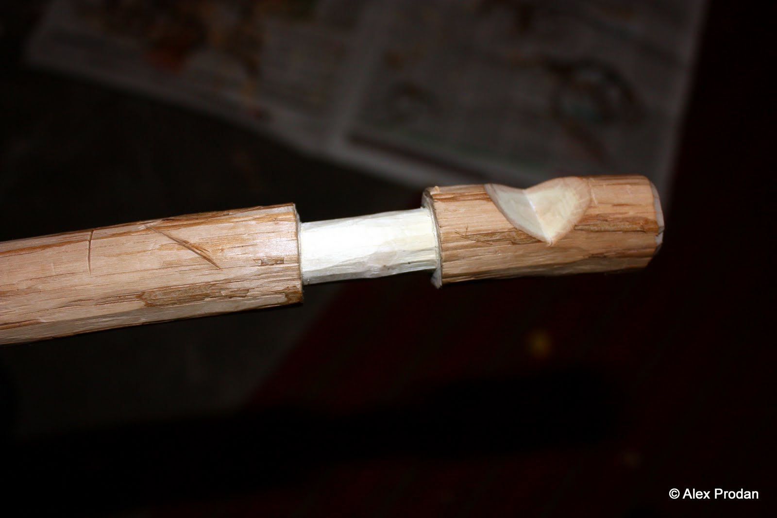 Alex - Outdoor Camping Bushcraft: The try stick.