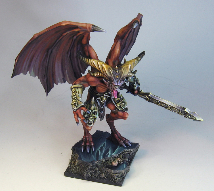 James Wappel Miniature Painting: Final images of the Ultraforge Demon ...