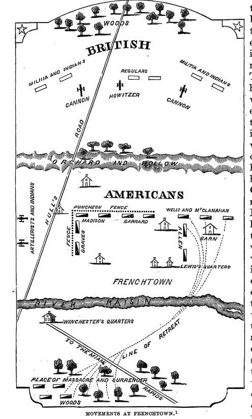The Old Northwest Notebook: Battle of Frenchtown (crosspost from ...
