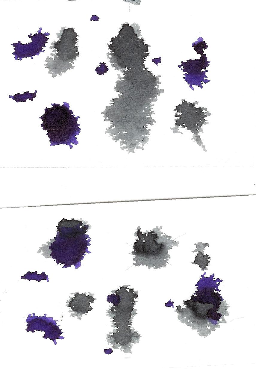 envelope 100: A summertime of inkblots