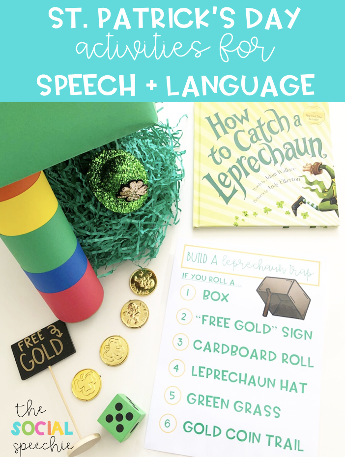 St. Patrick's Day Activities for Speech and Language | The Social Speechie