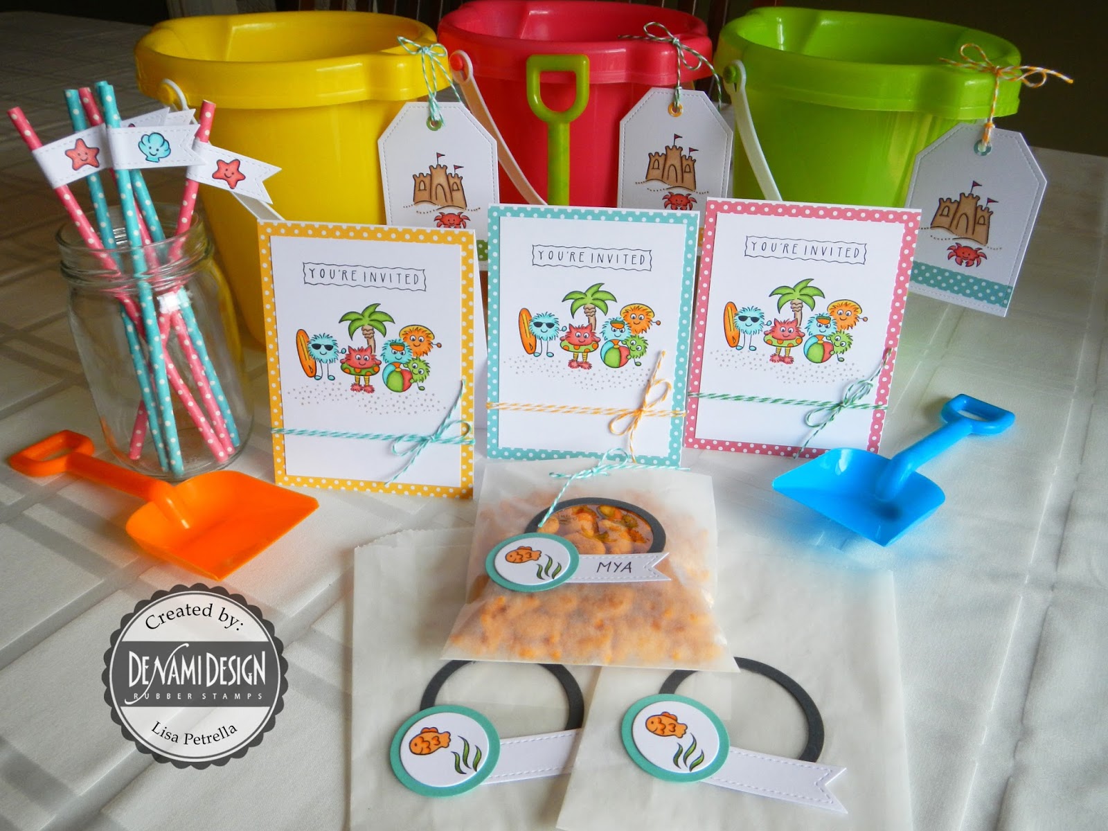 DeNami Design Blog: Monster Beach Party (Day 2)