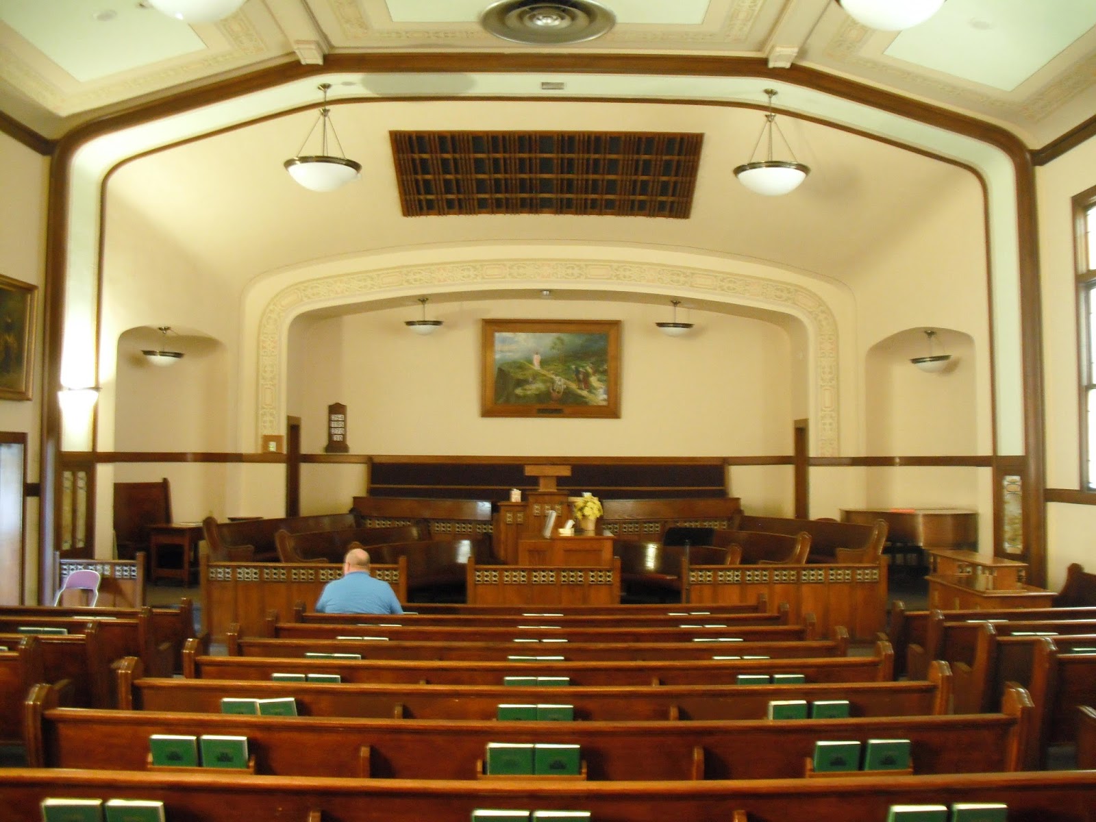 Historic LDS Architecture: Eighth Ward (Salt Lake): Chapel Interior