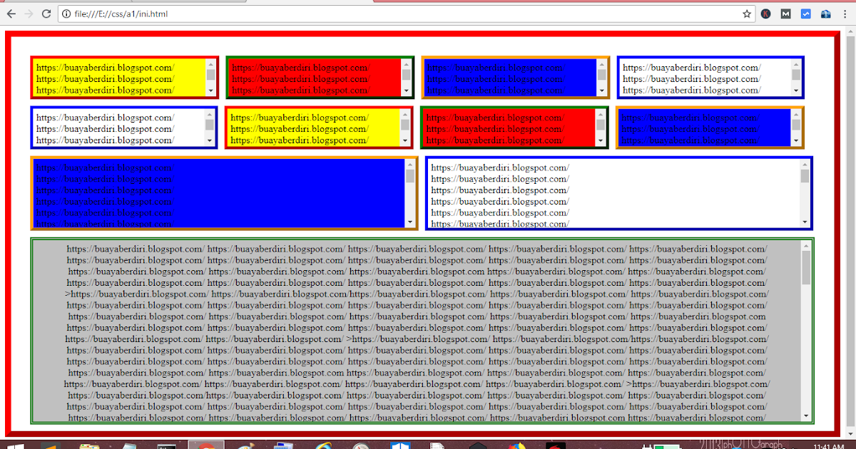 Contoh Penggunaan Float CSS