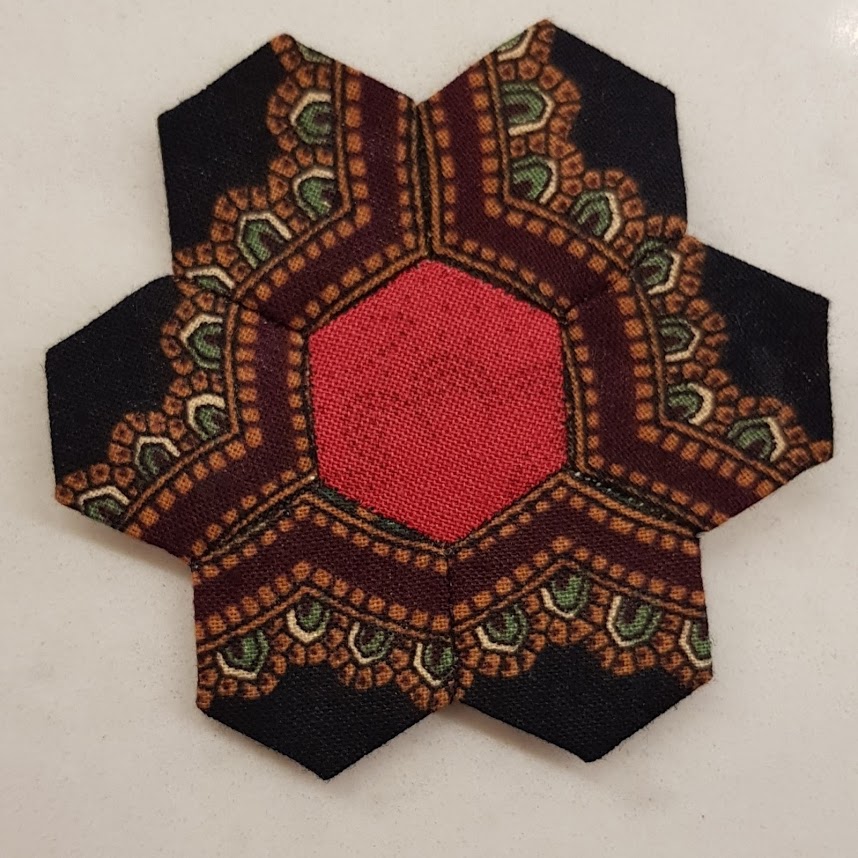 Feather On A Wire: Hexagons, English Paper piecing Tips