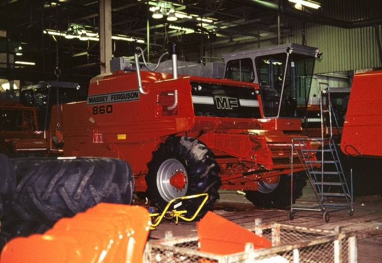 Towns and Nature: Brantford, ON: Massey-Ferguson Combine Plant