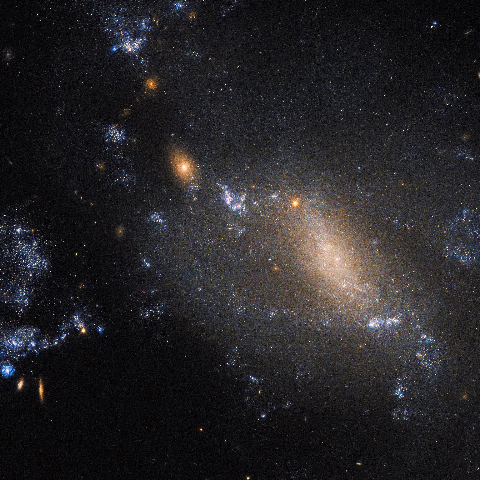 Jean-Baptiste Faure: Interacting Galaxies NGC 3447