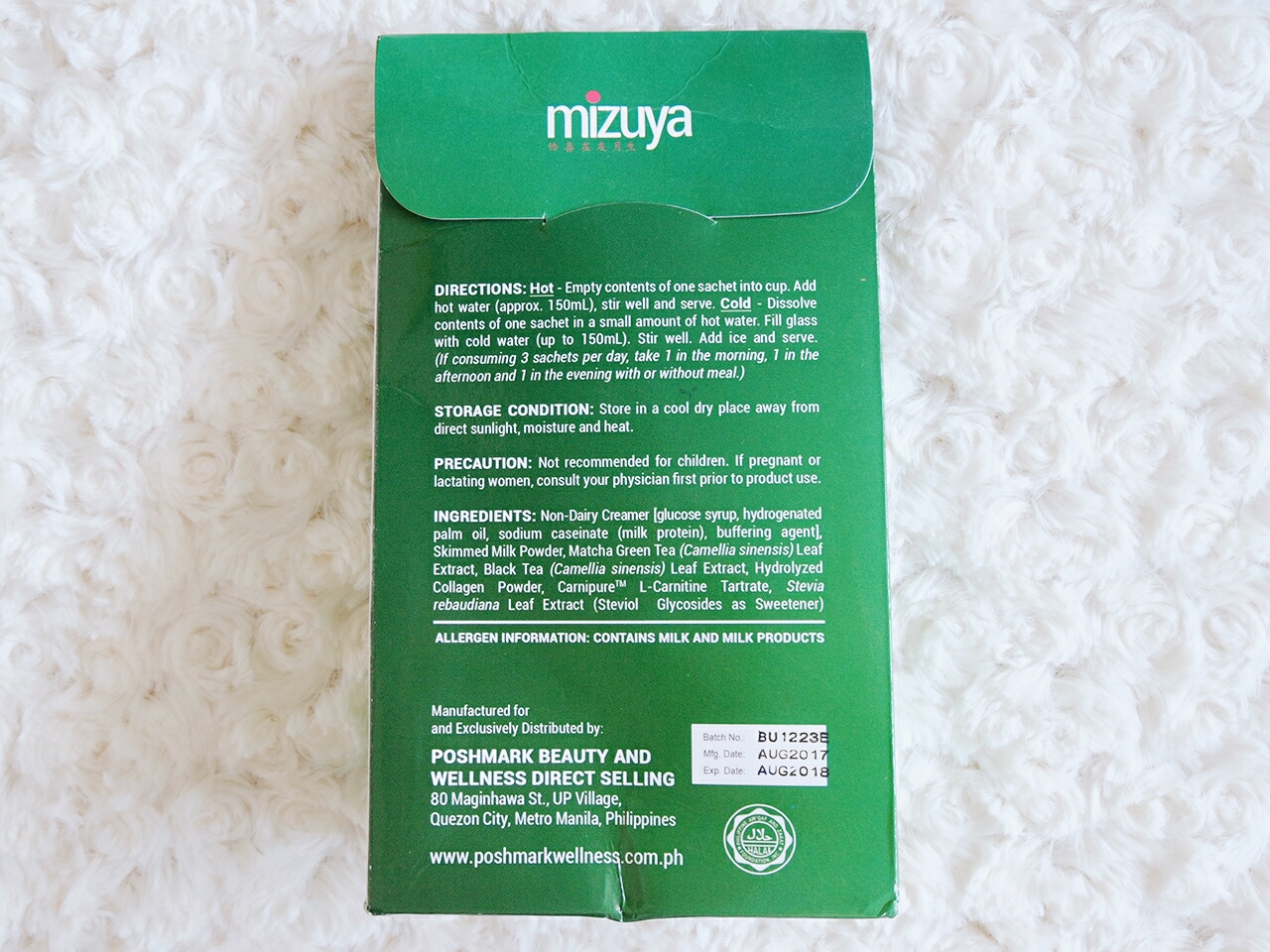 Mizuya Matcha Milk Tea Drink Review | pinkislovebynix