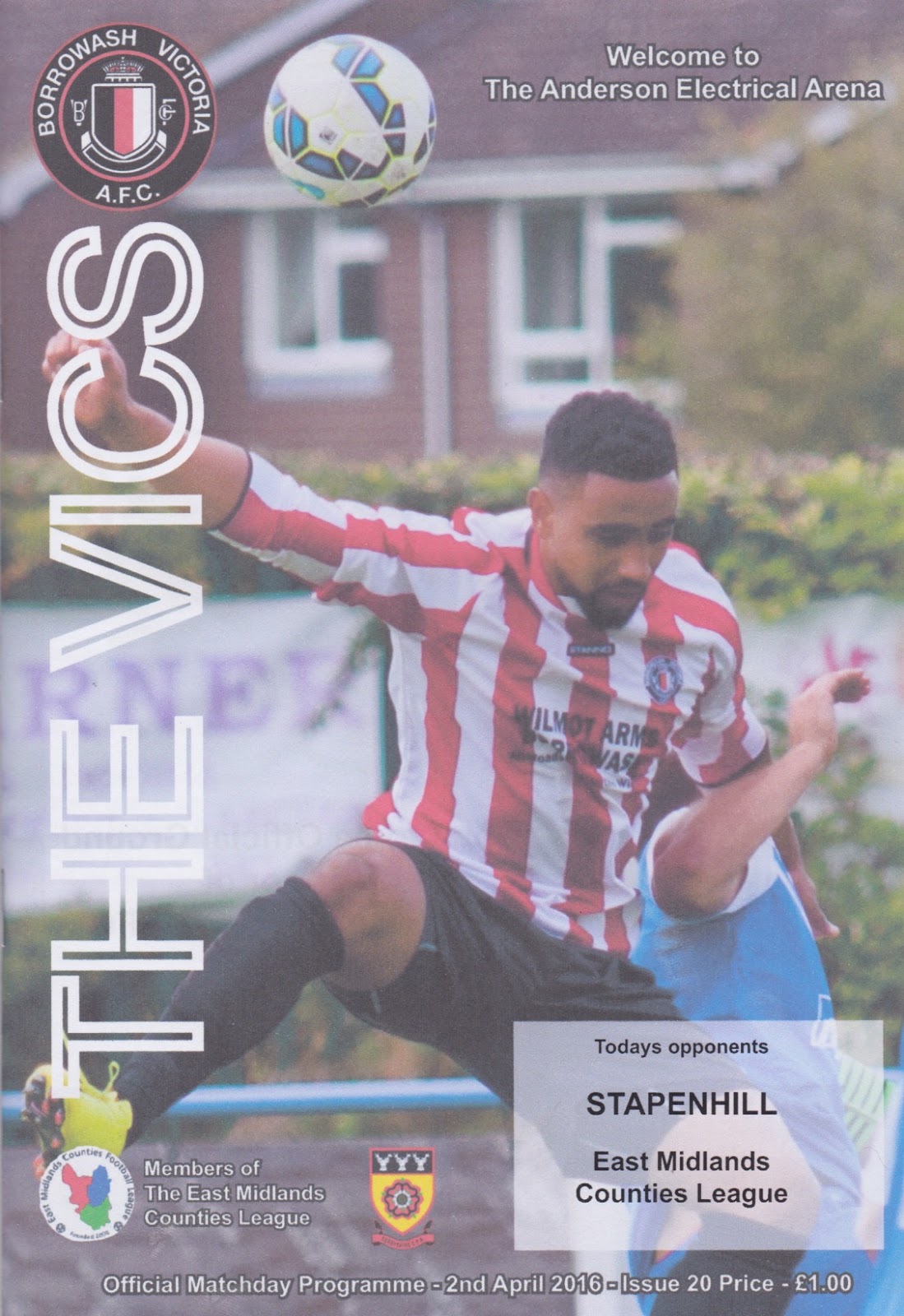 The Wycombe Wanderer: Borrowash Victoria - Anderson Electrical Arena