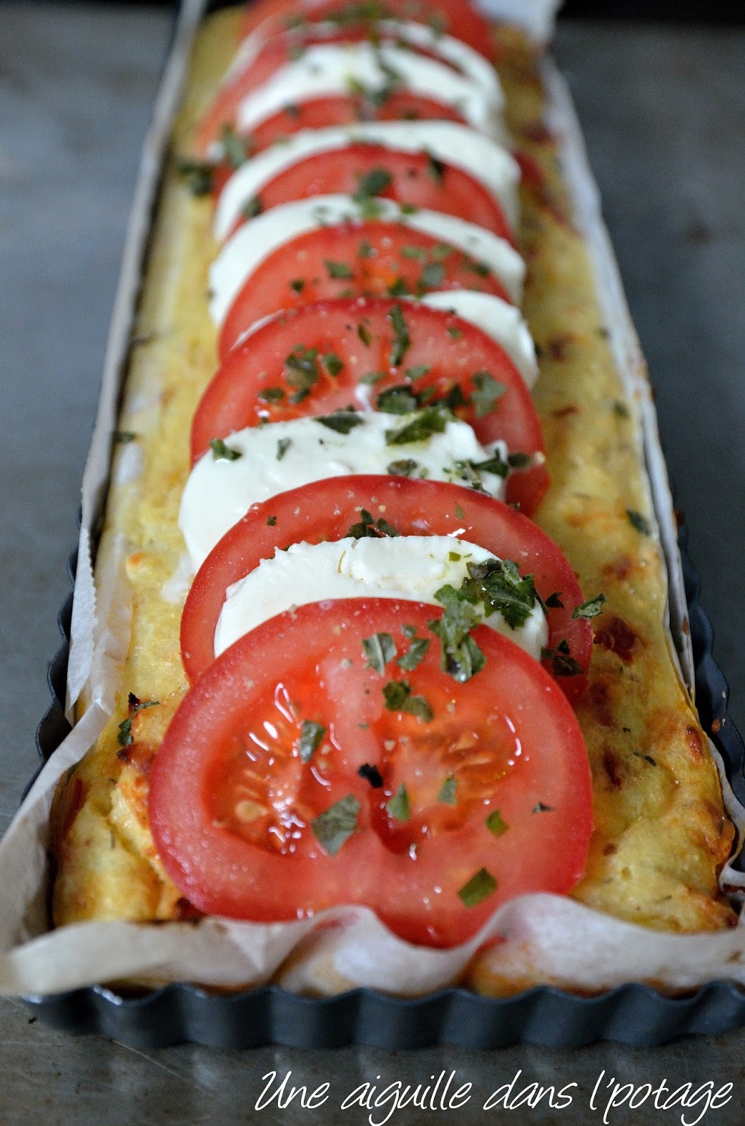 Pudding de pain chorizo-tomate-mozzarella – Une aiguille dans l'potage