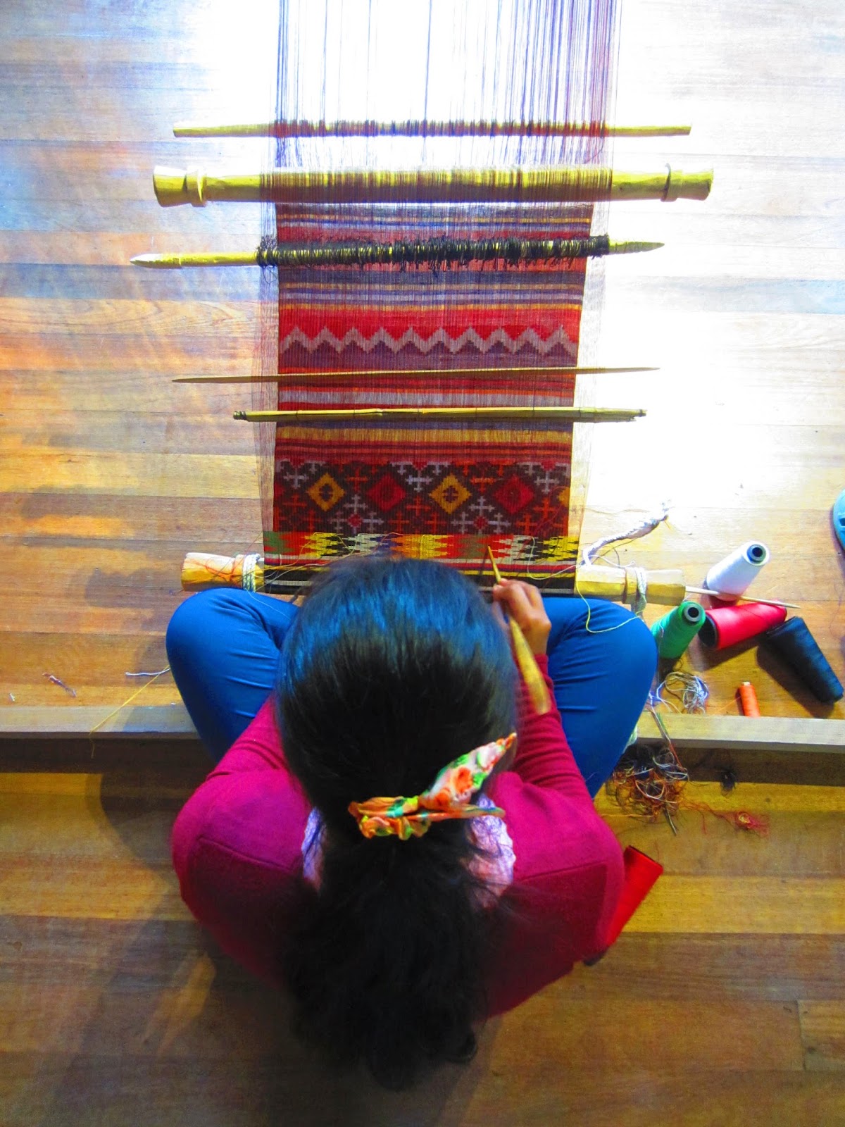 Itchy Toes Adventures: Woven from the Waves: Tausug Weaving ...