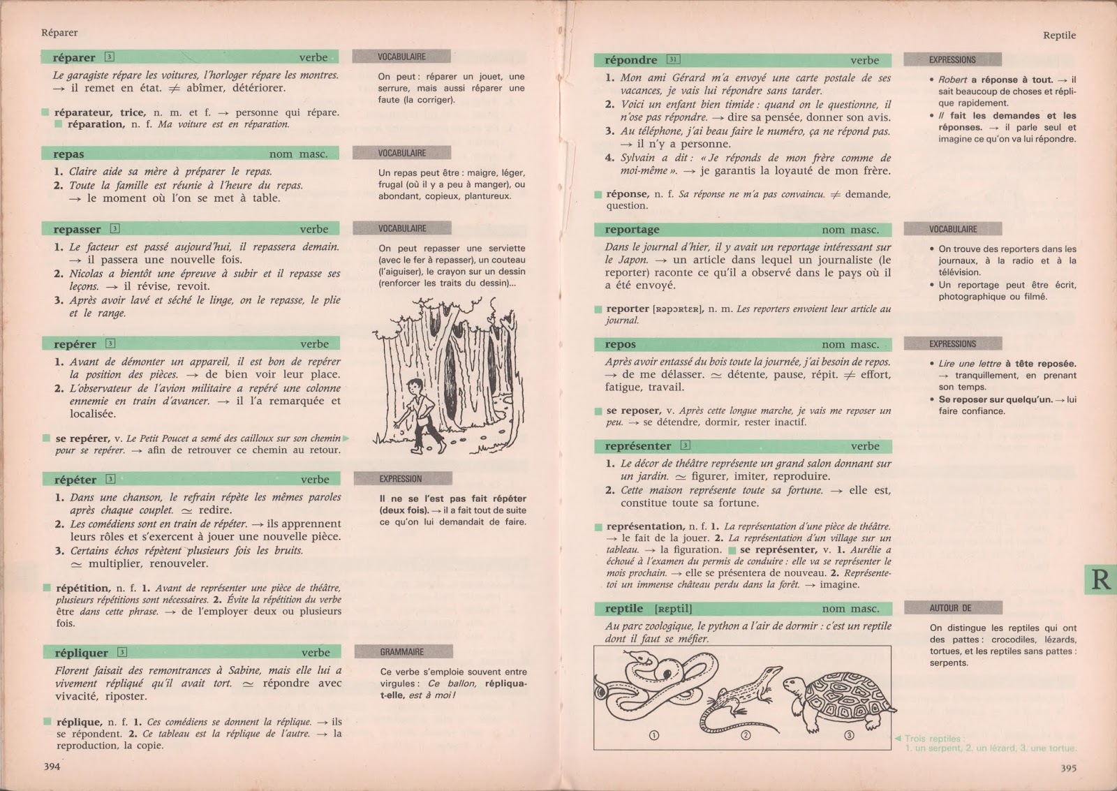 Manuels anciens: Lecherbonnier dir., Dictionnaire actif de l'école CE ...