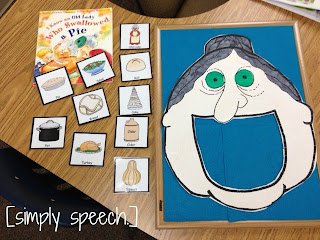 Book of the Week: I Know an Old Lady Who Swallowed a Pie! | Simply Speech