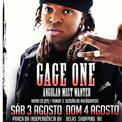 Cage One – Álbum Angolan Most Wanted (Álbum) Venda & Sessão de ...