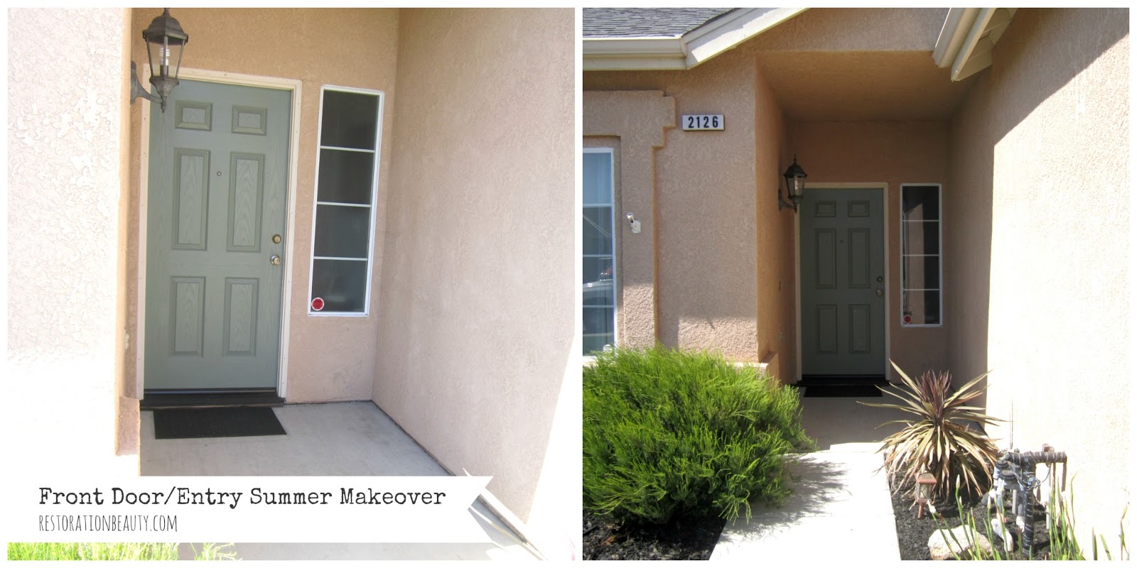 The Vintage Barn: Summer Spruce Up...Front Doors & Entryways!!