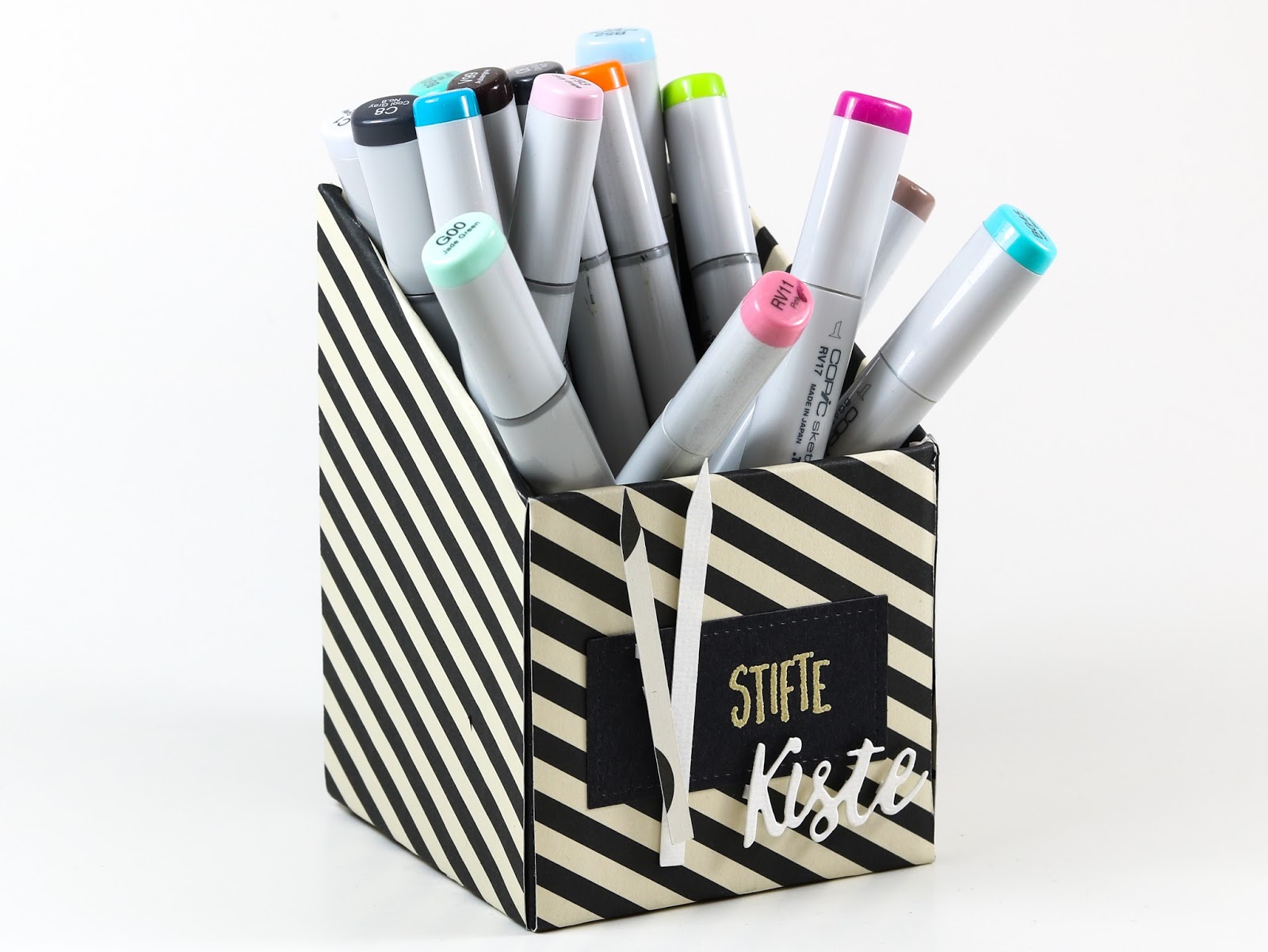 leine-design: Stifte-Box mit Schräge