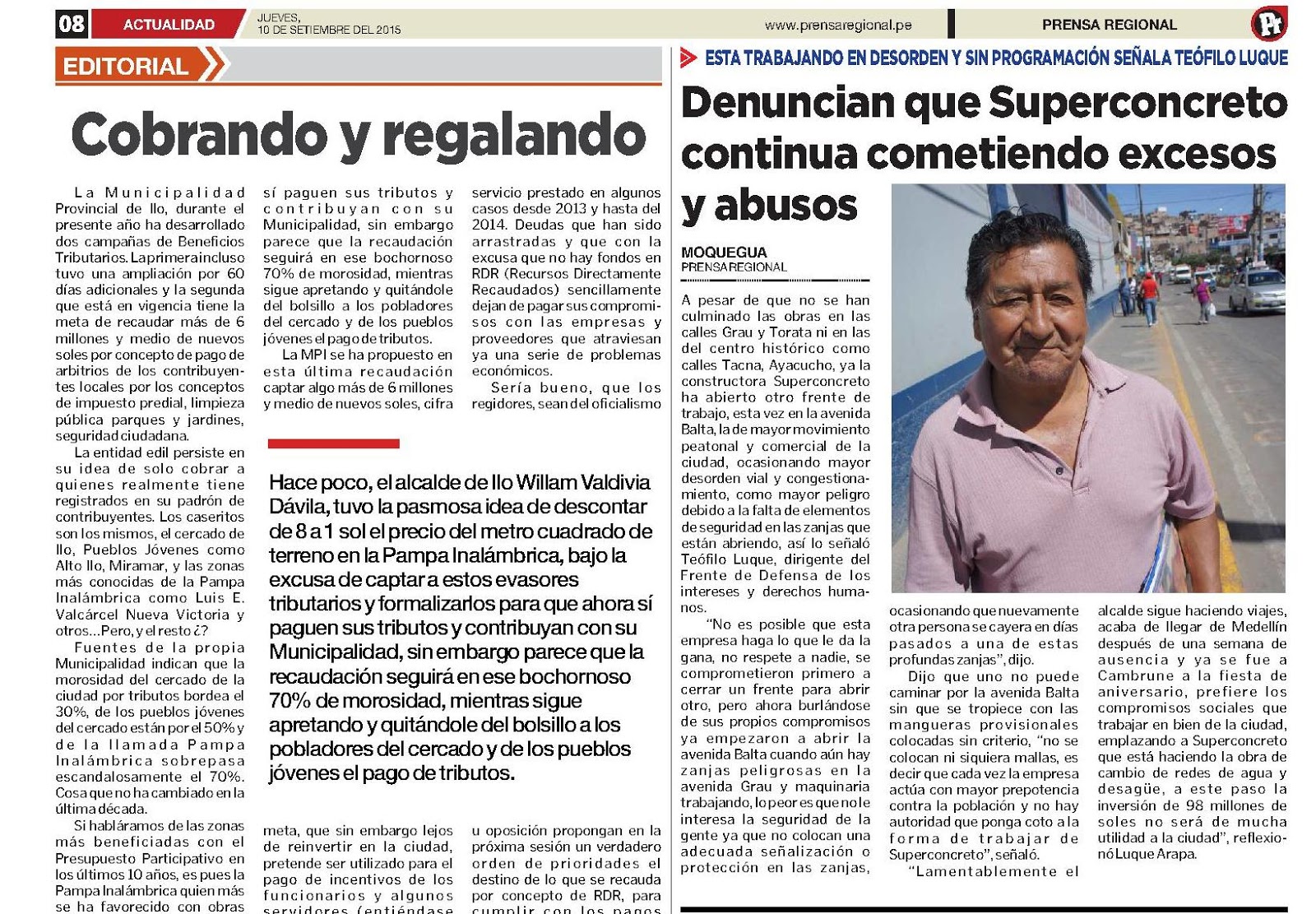 GRUPO INICIATIVA ANTICORRUPCION ILO: Denuncian que Superconcreto ... GRUPO INICIATIVA ANTICORRUPCION ILO: Denuncian que Superconcreto ...