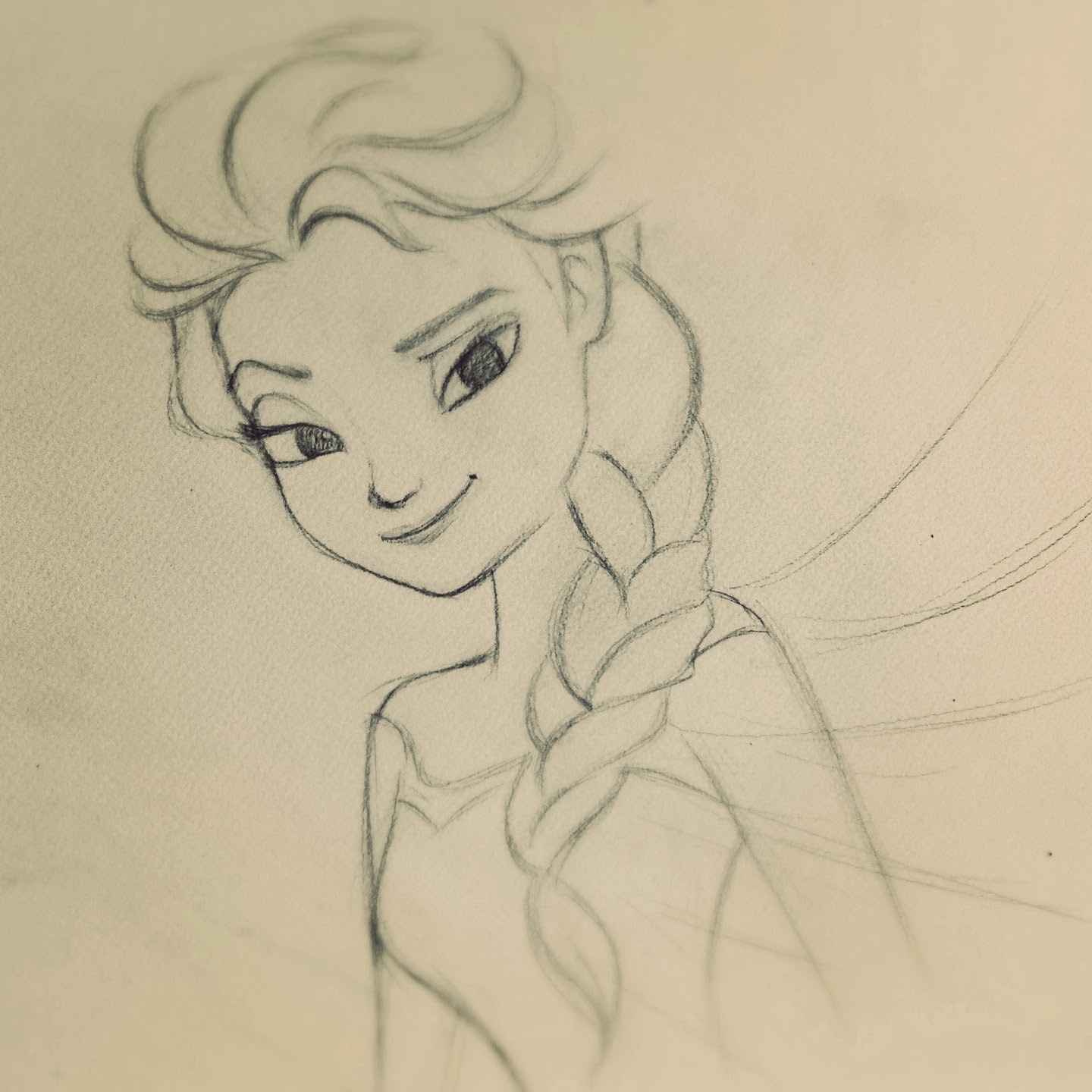 minnie sakuntala: Painting Queen Elsa, Disney Frozen.