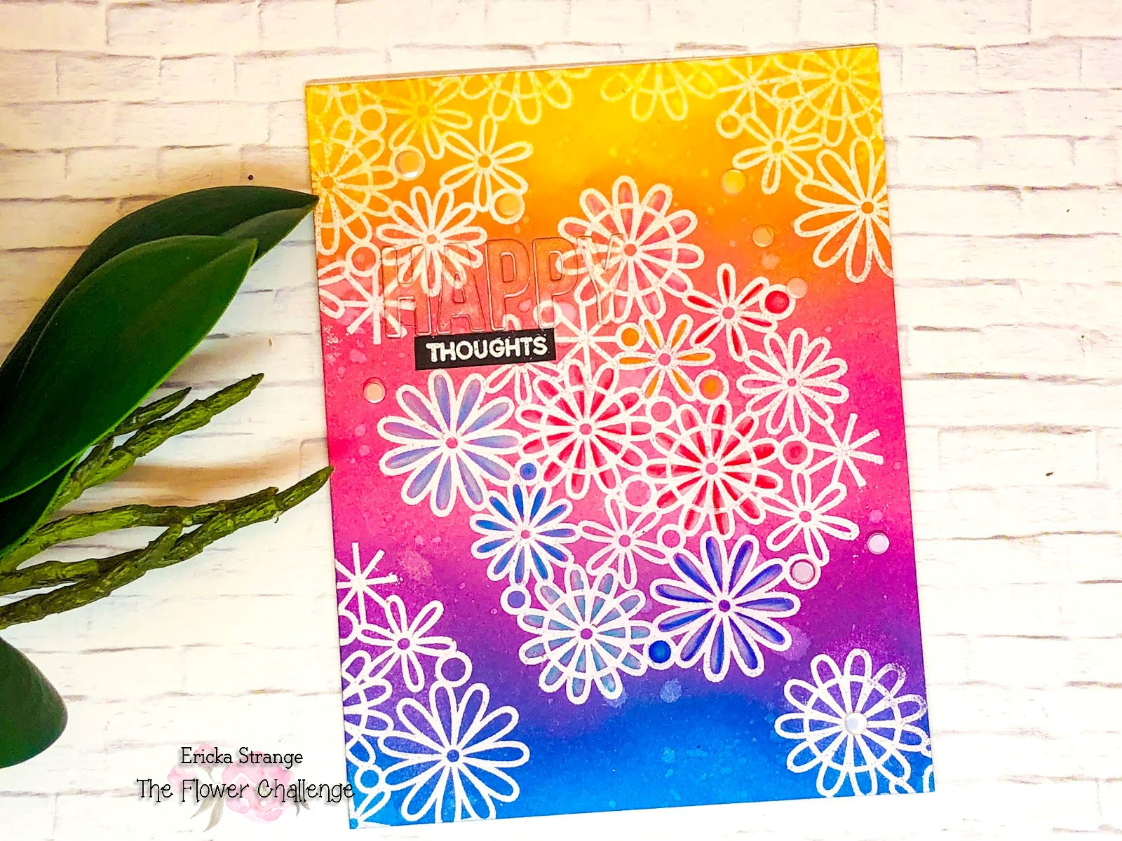 The Flower Challenge: The Flower Challenge #21 'Use a Previous Challenge'