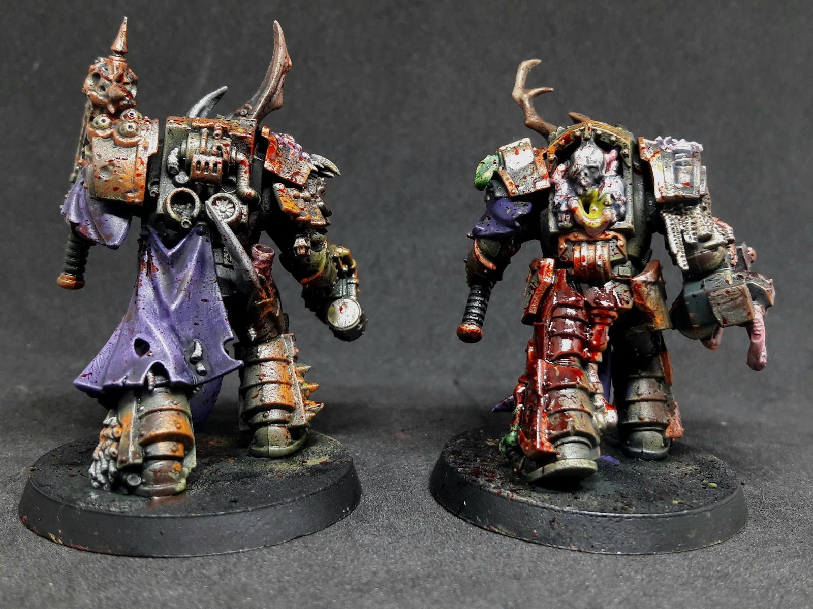30Kplus40K: Death Guard Terminators - An Ode to Batch Painting