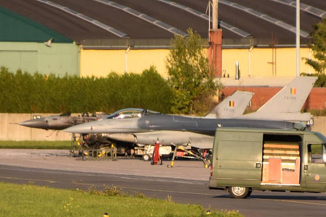 BAF F-16 CATCHES FIRE AT FLORENNES AB - Blog Before Flight - Aerospace ...