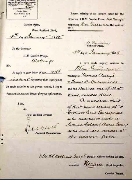 Henry Sugar Goodson: BENJAMIN GOODSON 1846-1915