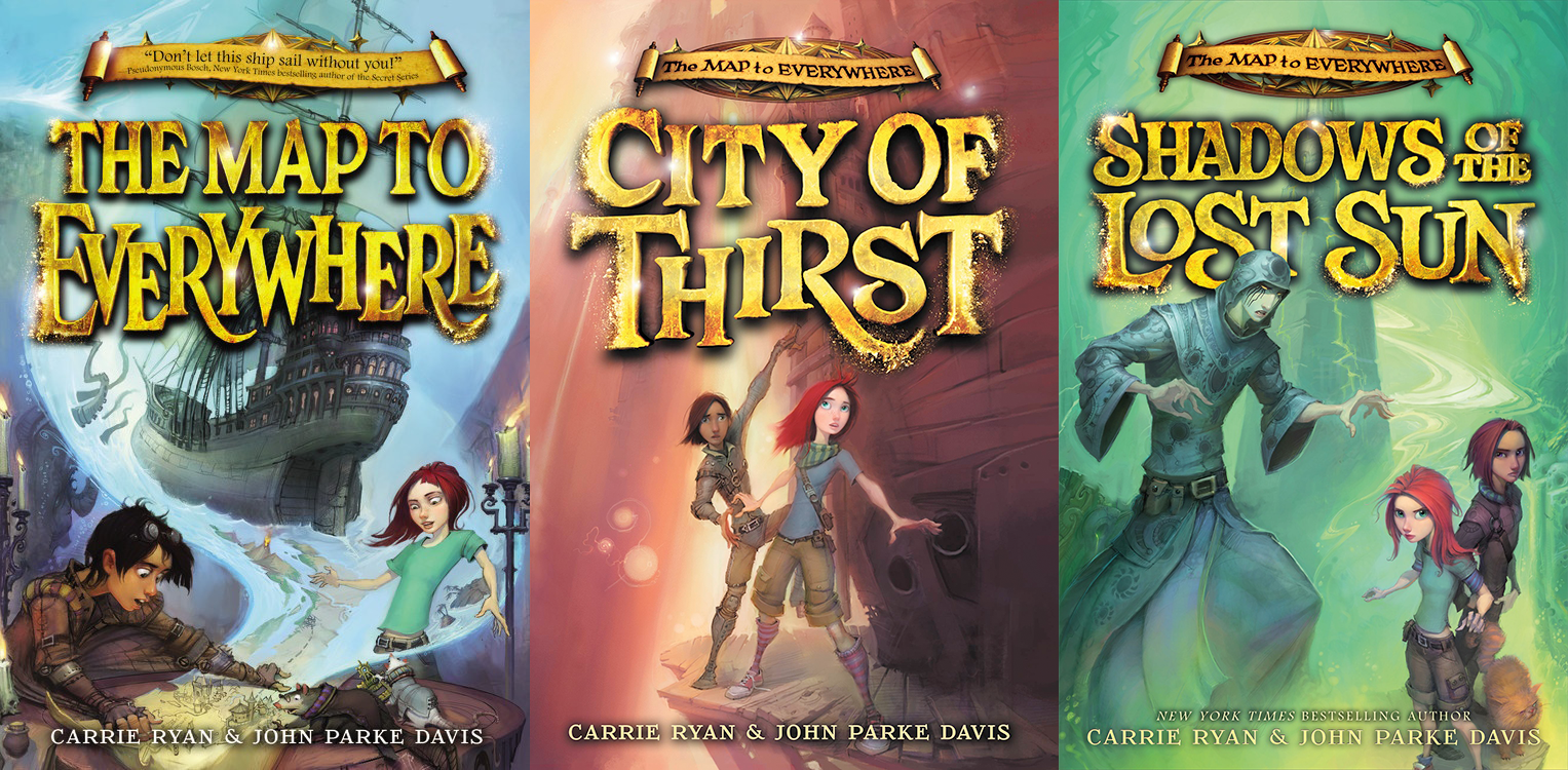 Carina's Books: The Map to Everywhere by Carrie Ryan & John Parke Davis