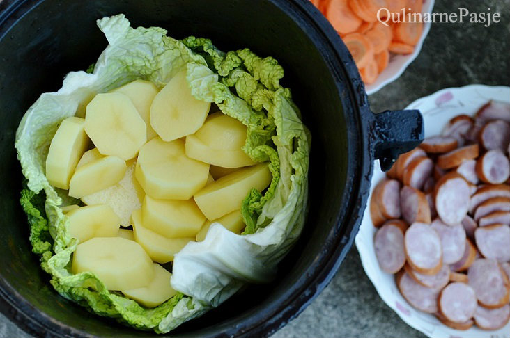 QulinarnePasje: Duszonki z ogniska - w sam raz na weekend :)