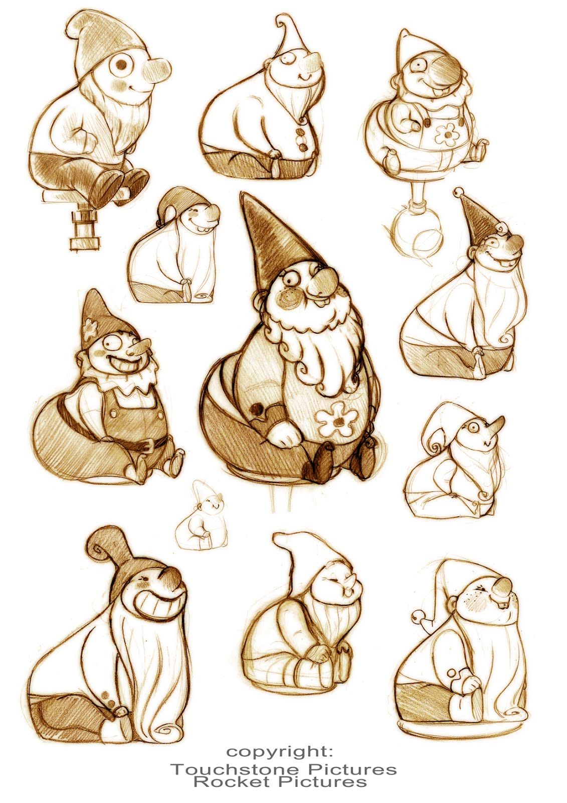Andrea Minella ART: Character design for feature film "Gnomeo & Juliet"