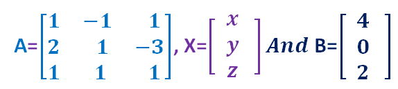HOW TO SOLVE LINEAR EQUATIONS OF TWO AND THREE Variables BY MATRIX ...