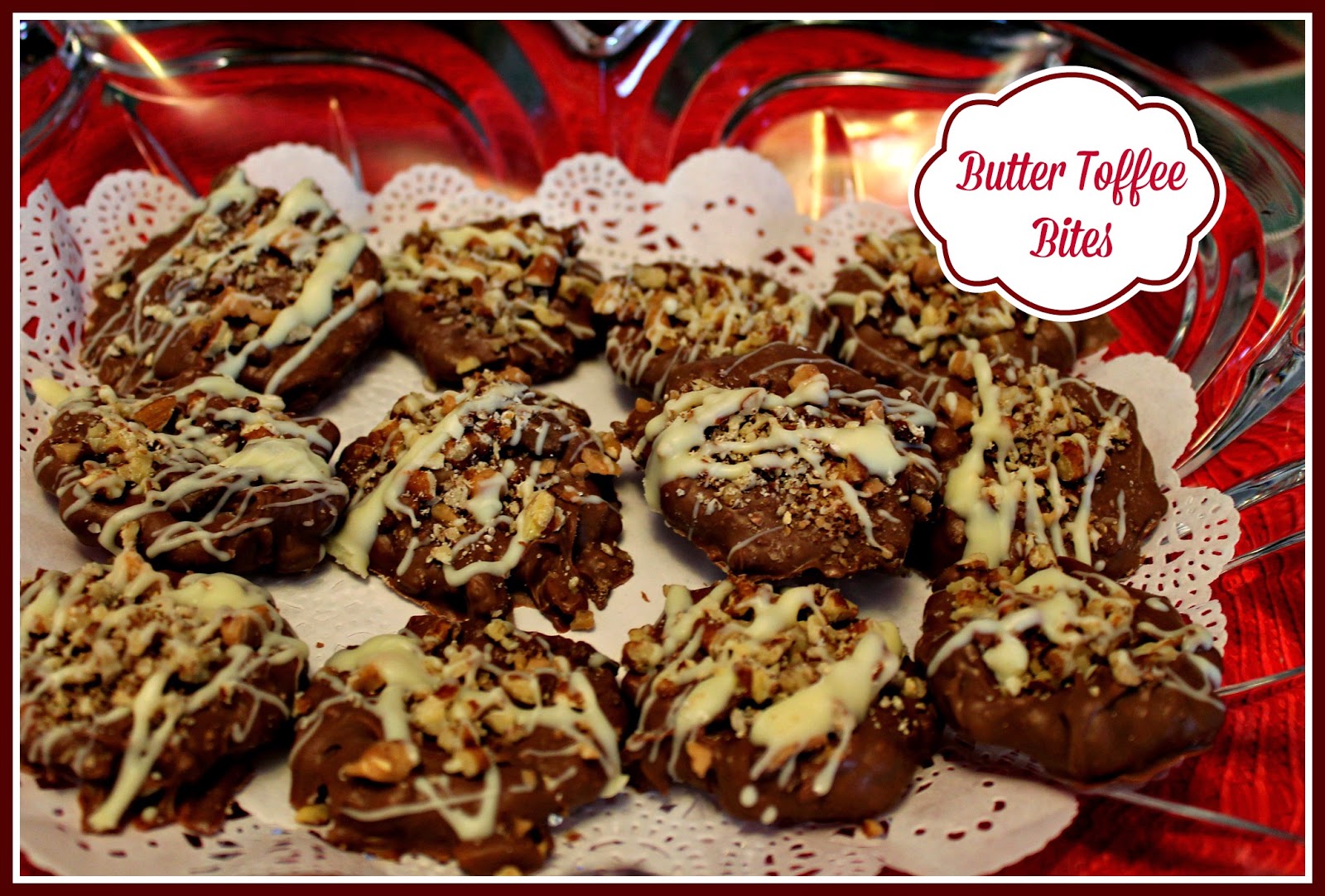 Sweet Tea and Cornbread: Slow Cooker Butter Toffee Bites!