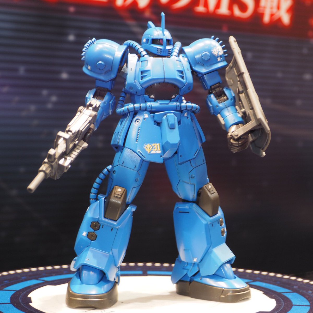 GUNDAM GUY: HG 1/144 MS-04 Gouf (Ramba Ral Unit) - On Display @ 56th ...