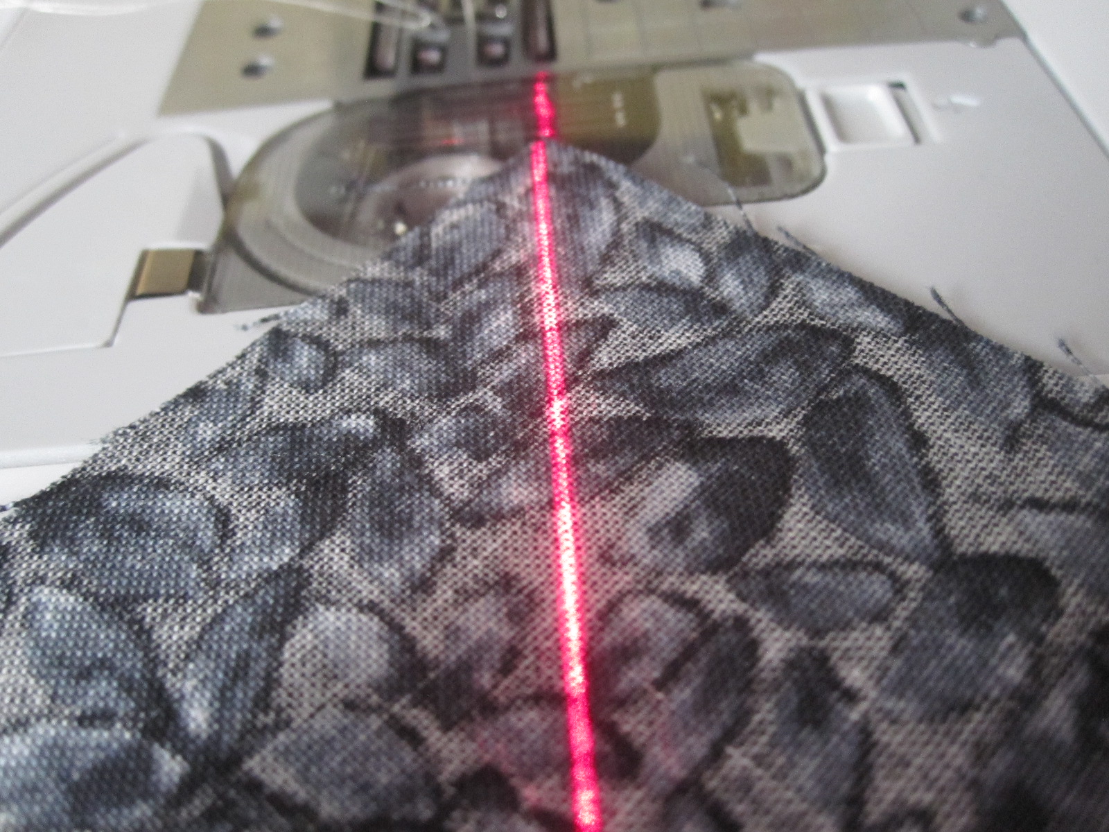 Paula Reid - Machine Quilter: Brother Sew Straight Laser Guide -- Part 2