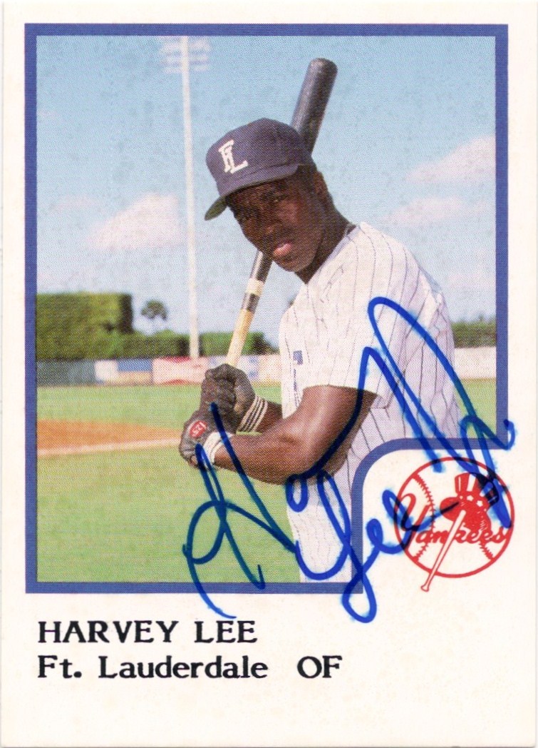 1986 PROCARDS PROJECT: HARVEY LEE