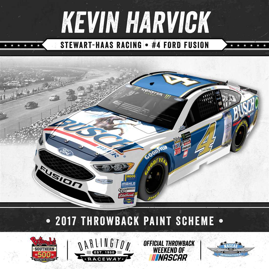 Behind the Wall: 2017 Darlington Raceway Paint Schemes