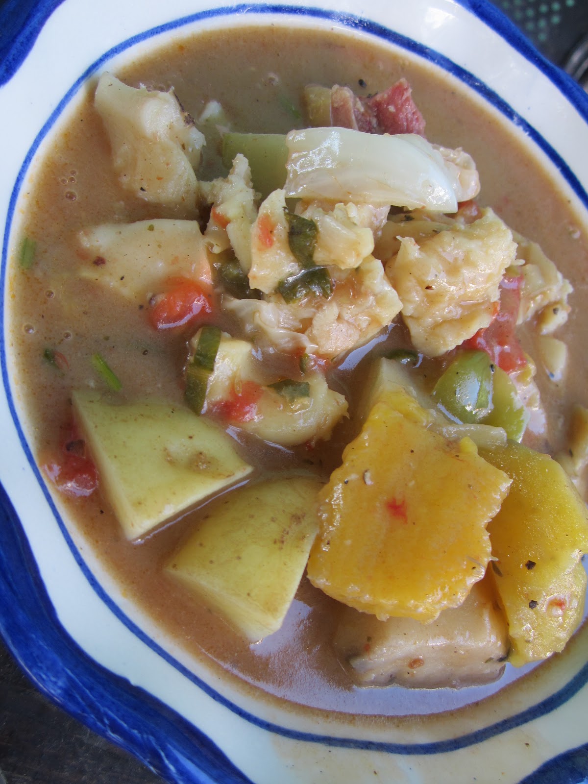 Rice and Beans: A Belizean Food Blog: Belizean Conch Soup