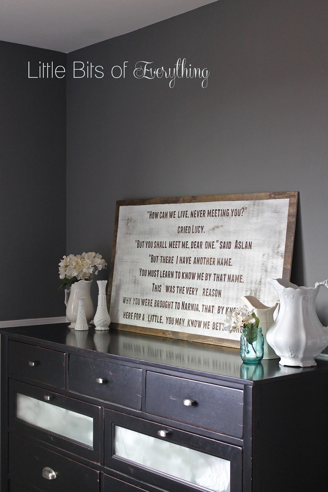 Little Bits of Everything: Sign for Twins Room Reveal