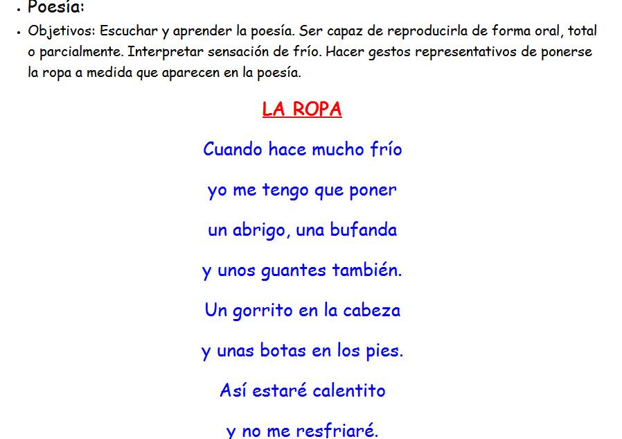 Recursos para Educación Infantil: Actividades sobre la ropa