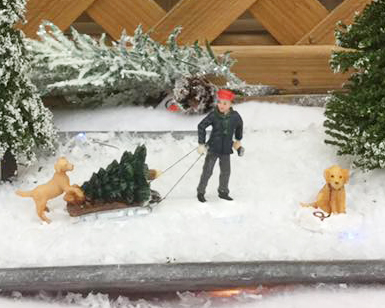 Ben Franklin Crafts and Frame Shop, Monroe, WA: Winter Miniatures for ...